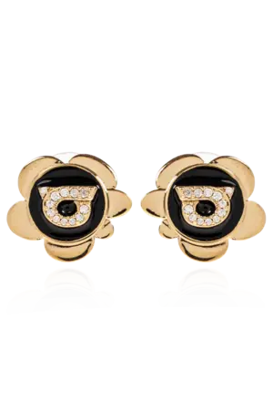 Ferragamo Enamel Earrings