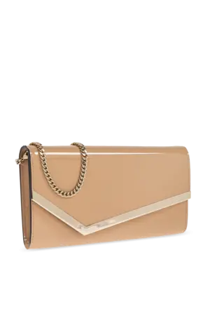 JIMMY CHOO Emmie Clutch - Beige