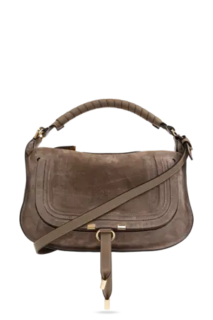 Chloé Marcie Small Handbag - Brown