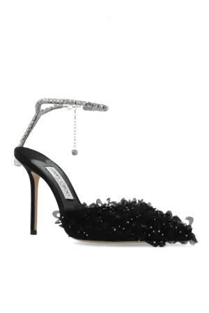 JIMMY CHOO Saeda Heeled Shoes - Black
