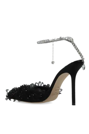 JIMMY CHOO Saeda Heeled Shoes - Black