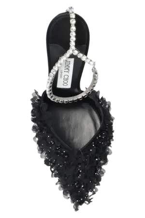 JIMMY CHOO Saeda Heeled Shoes - Black