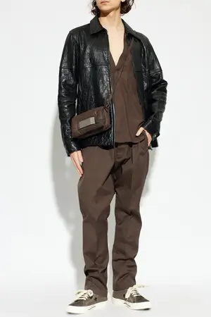 Rick Owens Wool Shirt With V-neck