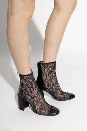 JIMMY CHOO Kisu Heeled Ankle Boots
