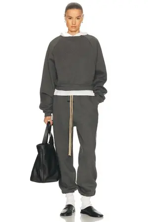 Fear Of God Classic Fit Hooded Tee - Ivory