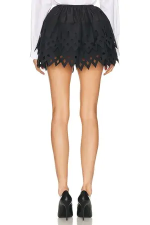 Blumarine Mini Skirt - Black