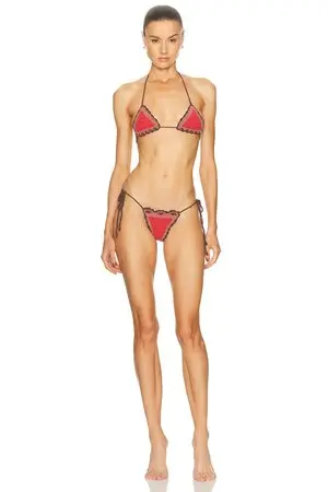 Akoia Swim Akua Bikini Set - Red