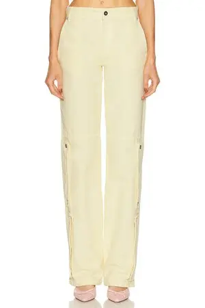 Blumarine Straight Leg Pant - Vanilla