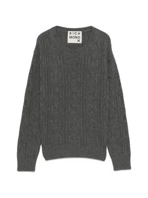 John Richmond Long Sleeve Sweater