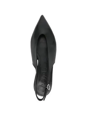 AeydĒ Camila Heeled Slingback Pumps - Black