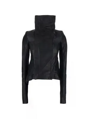 Rick Owens Leather Zip-up Jacket