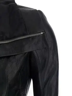Rick Owens Leather Zip-up Jacket