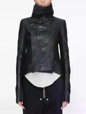 Rick Owens Leather Zip-up Jacket