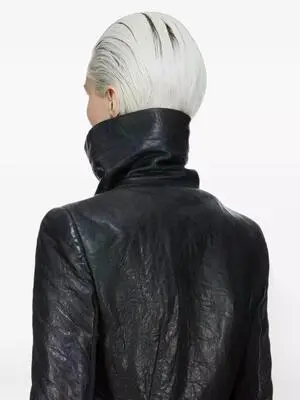 Rick Owens Leather Zip-up Jacket