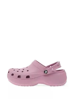 CROCS Platform Perforated Mules