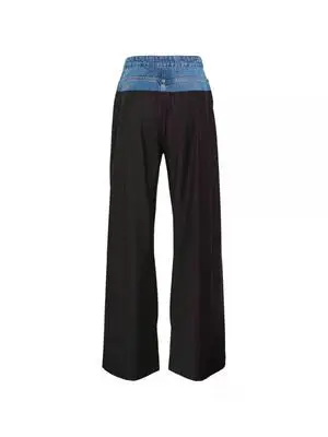 LITKOVSKA Wide-leg Paneled Trousers