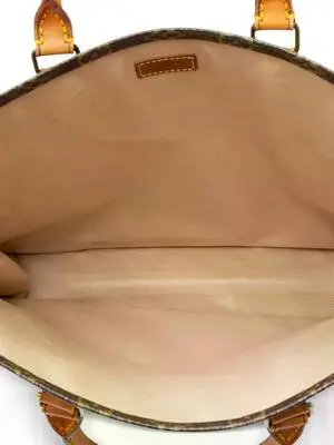 LOUIS VUITTON 1986 Sac Plat Monogram Tote Bag