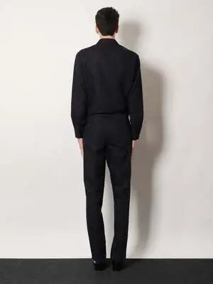 LARDINI Cotton And Linen Trousers