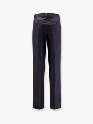 LARDINI Cotton And Linen Trousers