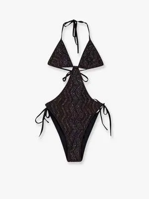 Missoni Viscose Blend One-piece Swimsuit