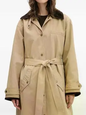 Abercrombie Belted Long Coat