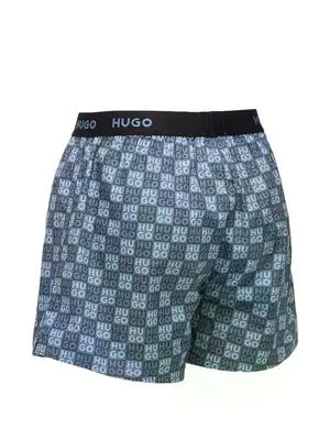 Hugo Logo Patterned Boxer 3-pack