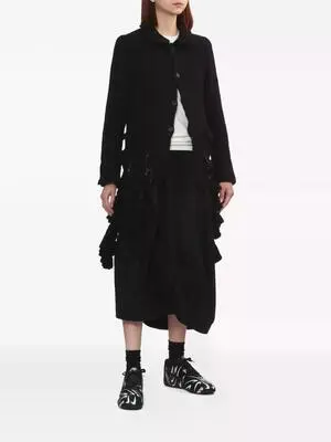 BLACK COMME DES GARÇONS Ruffled Jacket