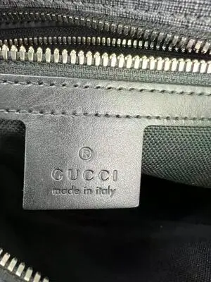 Gucci Gg Supreme Studded Messenger Bag