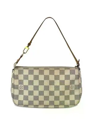LOUIS VUITTON Damier Azur Canvas Tote Bag