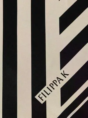 Filippa K Striped Silk Scarf