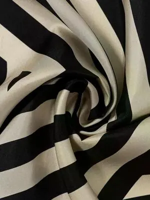 Filippa K Striped Silk Scarf