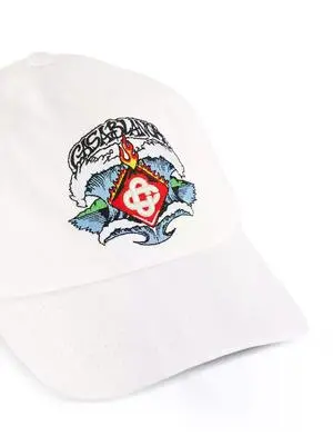 Casablanca Waves Embroidered Logo Baseball Cap