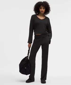 Lululemon Becalm V-neck Bell Sleeve Shirt
