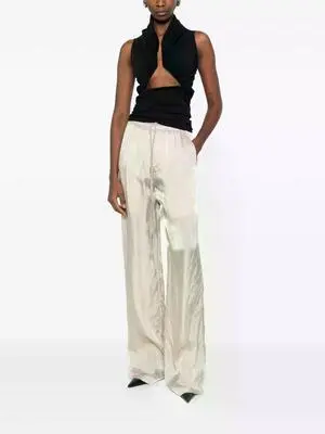 Rick Owens Wide Leg Drawstring Trousers