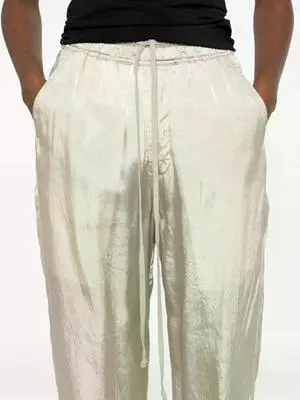 Rick Owens Wide Leg Drawstring Trousers