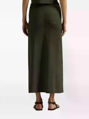 Polo Ralph Lauren Ribbed Knit Midi Skirt