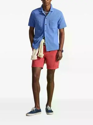 Polo Ralph Lauren Waffle-knit Shirt - Blue