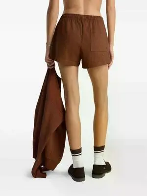 SPORTY & RICH Soho Disco Elasticated Waist Shorts