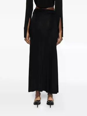 AYA MUSE Feyra Ruched Skirt - Black