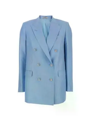 Tagliatore Double-breasted Blazer - Blue