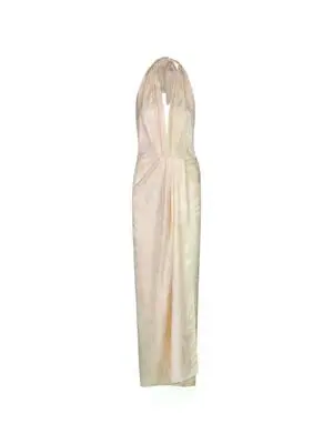 Johanna Ortiz Wildly Beautiful Midi Dress - Neutrals