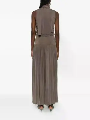 AYA MUSE Alyve Ruched Midi Dress