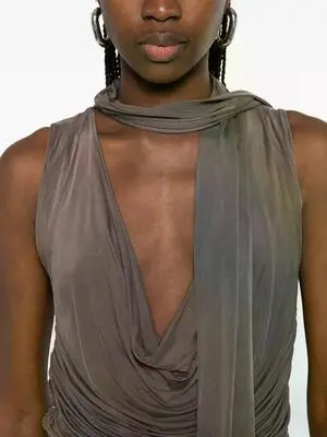 AYA MUSE Alyve Ruched Midi Dress