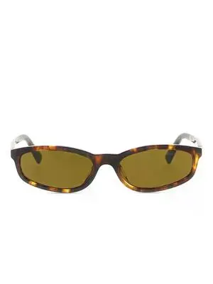 Miu Miu Cat Eye-frame Sunglasses - Brown