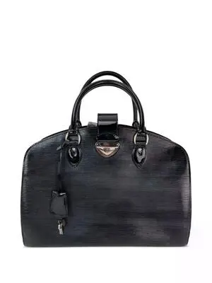 LOUIS VUITTON Gm Pont Neuf Épi Tote Bag - Black