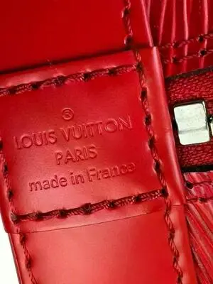 LOUIS VUITTON Alma Bb Tote Bag - Red