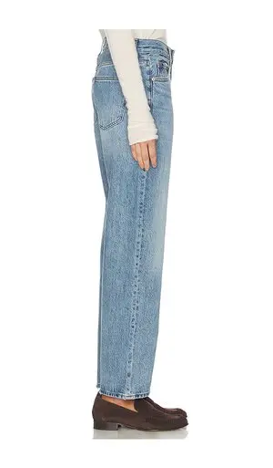PISTOLA Lexi Mid-rise Straight Jeans - Blue