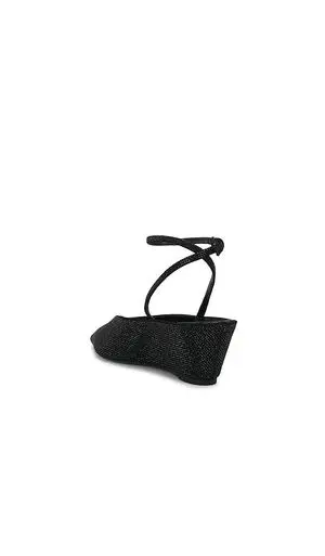 Tory Burch Pave Wedge With Wrap-buckle Strap