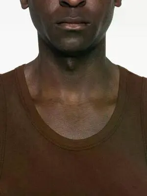 ENTIRE STUDIOS Sleeveless Tank Top - Brown
