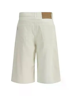 HAIKURE Becky Twill 45 Five-pocket Shorts - Neutrals